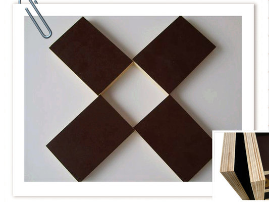 Melamine hot press black Film Faced Plywood building board 12mm - 21mm
