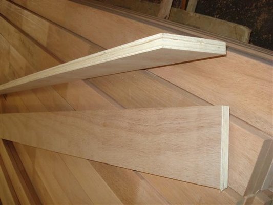 E1 Glue Poplar LVL Lumber Laminated Veneer Lumber , Customized Lvl Scaffolding Plank