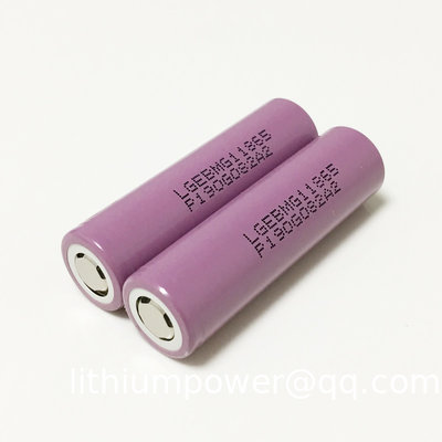 korea made   MG1 18650 3.7V 2900mAh 10A Lithium Rechargeable Battery for Reuleaux 200S Box Mod
