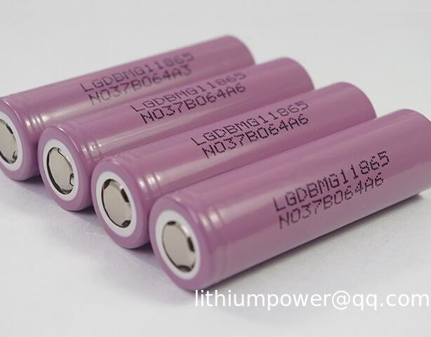 korea made   MG1 18650 3.7V 2900mAh 10A Lithium Rechargeable Battery for Reuleaux 200S Box Mod