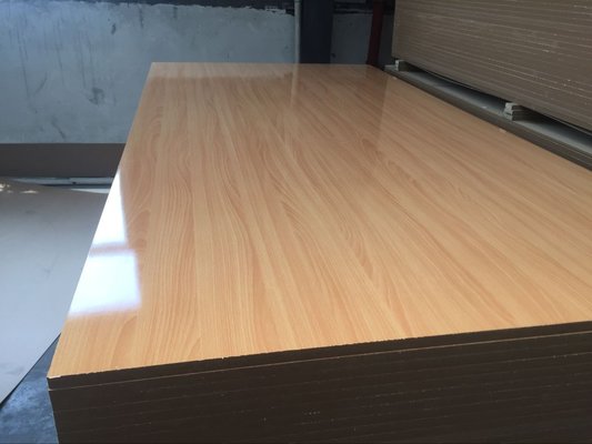 HIGH GLOSSY Melamine MDF.MELAMINE FACED MDF