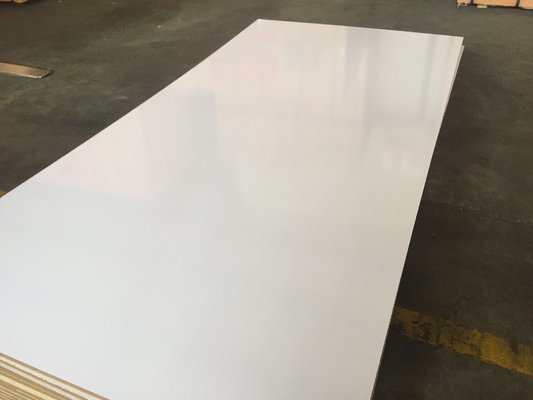 MELAMINE MDF.TITANIUM WHITE HIGH GLOSSY MDF,E2 GLUE