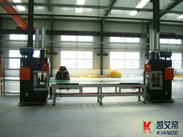 Gas - Hydraulic Booster Press CNC Busbar Machine Busbar Assembly System