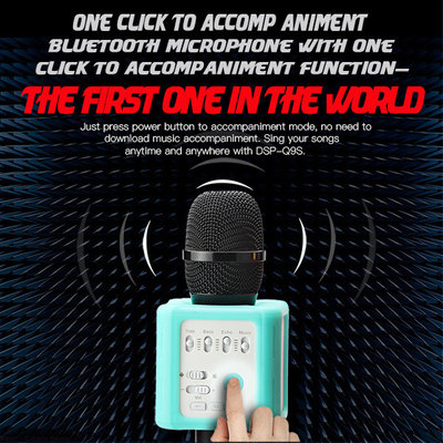 Micgeek Q9S microphone speaker home karaoke better than Micgeek Q9