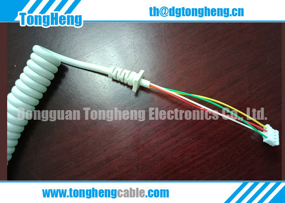 China Equipment Wiring Spiral Power Cord supplier