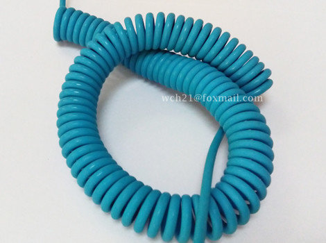China UL20413 TPU Sheathed Control Box Spiral Cable supplier