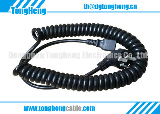 China Factory Manufactured Flex Spiral Power Cable Cord supplier