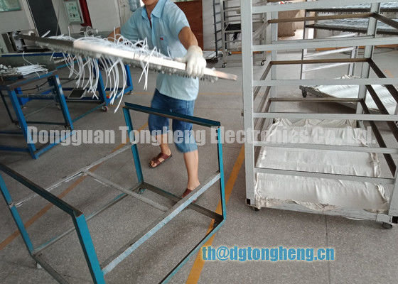 Convenient Use Extendable Coiled Spiral Cable 105C 300V supplier