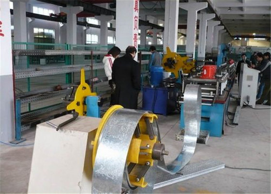 GCR15 Roller Shutter Door Roll Forming Machine Servo Motor Powered HVAC System