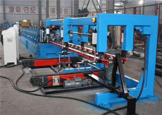 Two Waves Highway Guardrail Roll Forming Equipment 75mm Roller Axis GCR15 Roller