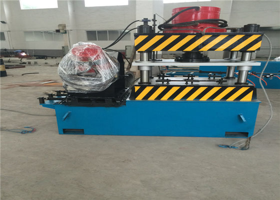 Slotted Strut C Channel Roll Forming Machine Gear Box Driven Hydraulic Cutting