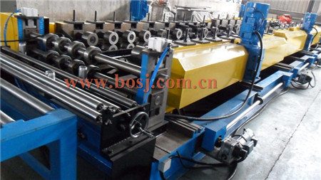 Galvanised Perforated Metal Steel  Cable Tray Roll Forming Machine With MITSUBISHI PLC