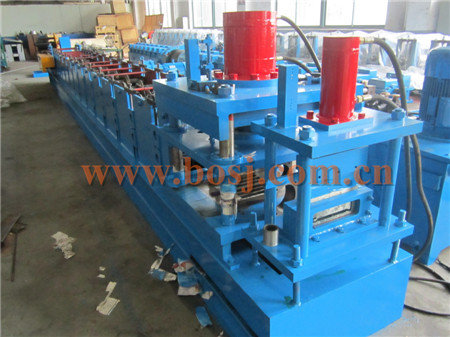 Galvanised Perforated Metal Steel  Cable Tray Roll Forming Machine With MITSUBISHI PLC