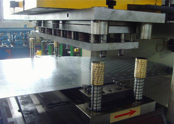 Steel Cable Tray / Strut Channel Support Roll Forming Machine 8-15m/min