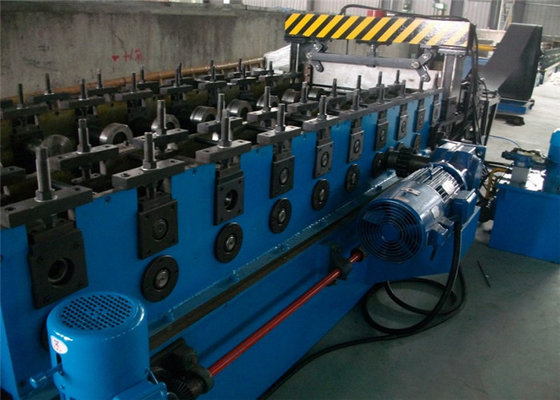 Automatic Galvanized Steel Cable Tray Roll Forming Machine , Punching 2.55m/Min