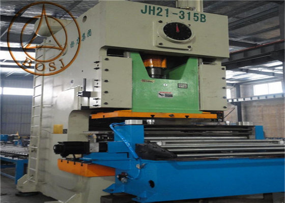 Automatic PLC Control Cable Tray Roll Forming Machine With Servo Guiding Device