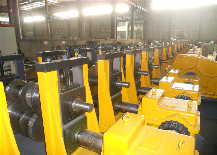 Hydraulic Cutting C Purlin Roll Forming Machine Galvanzied Steel 15-30m/min
