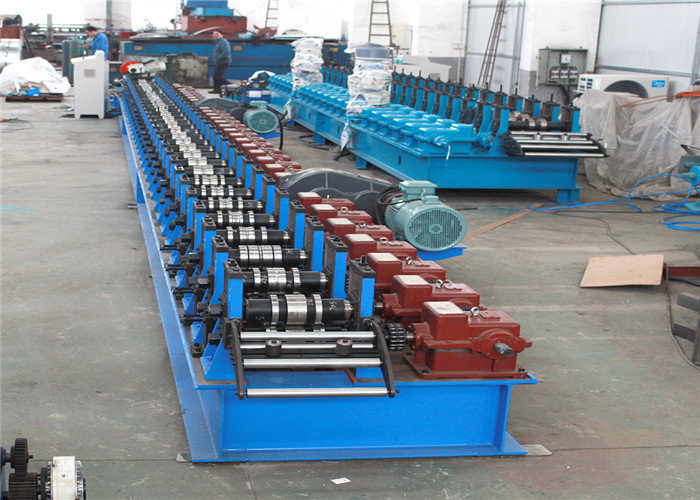 70mm Roller Axis Sheet Metal Rolling Machine 40kw Gear Box Driving 29 Stations