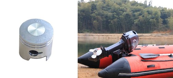 Piston for outboard motor