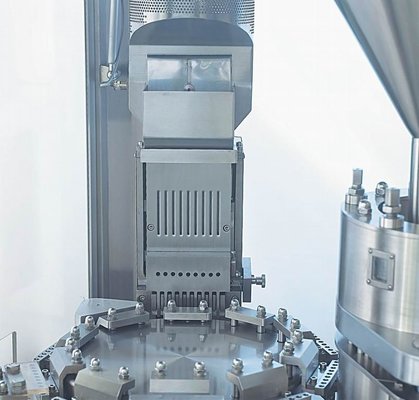 Electric Herb Grinder Fully Automatic Capsule Filling Machine stable performance