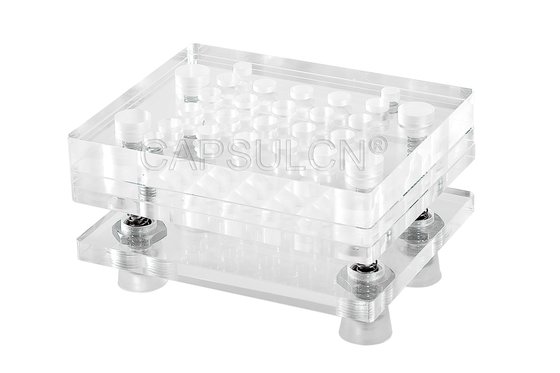 Professional Manual Capsule Filling Machine Tablet Polisher ISO9001CE