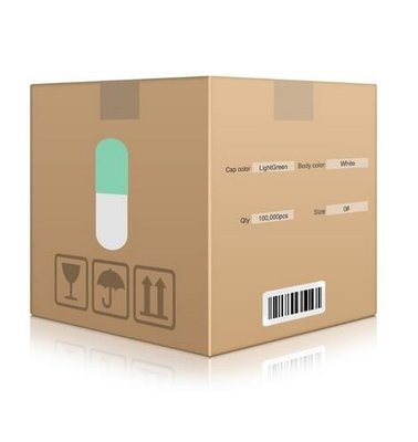Vegetarian Tablet Empty Medicine Capsules , Empty Gelatin Capsules Size 2