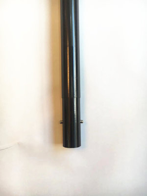 20ft Modular - Designed Carbon Fiber Poles 2 Pieces Stronger In Black