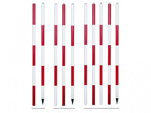 3 section carbon fiber prism pole Carbon & Fiberglass Hybrid Composite Pole