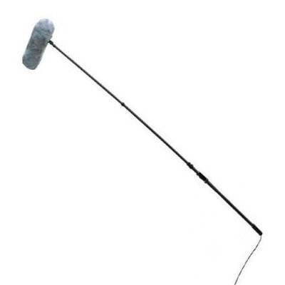 retractable 2M Carbon Fiber Boom Pole boom mic pole in 4 sections