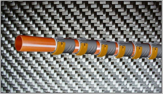100% Carbon Fibre Window Cleaning Poles waterfed pole 50ft with new clamps