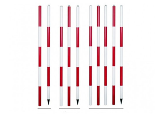 telescopic fiberglass / Carbon Fiber Prism Pole , GPS pole , range pole