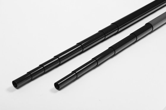30FT portable Push - Up telescoping antenna Mast pole / hollow pipe
