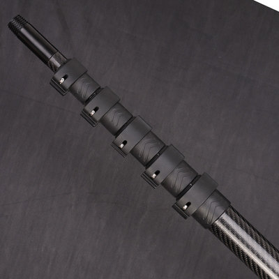 Sliver 20ft Carbon Fibre Window Cleaning Poles Extendable Light Weight