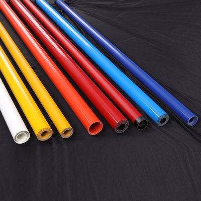 High Rigidity Twill Silver Fiberglass Round Tube U Bentand Stick Insulator