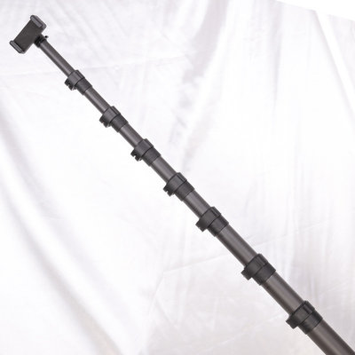 25 Feet 3K Telescoping Video Camera Pole , Lightweight Telescopic Photography Pole