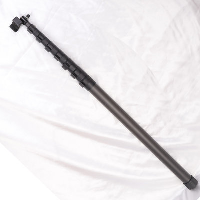 robust 30FT high carbon fiber telescopic mast with stand for camera / video / photography