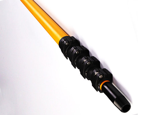 High Rigidity Carbon Fibre Window Cleaning Poles For Office Building
