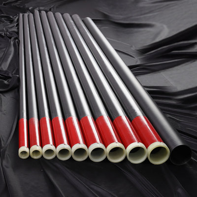 Carbon Fiber / Fiberglass Telescoping Poles Matte / 50% Glossy Surface