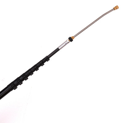 High Stiffness Window Cleaning Extension Pole / Washing Extendable Window Pole