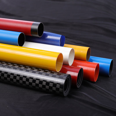 Lightweight Glossy Silver Fiberglass Round Tube U Bentand Stick Insulator