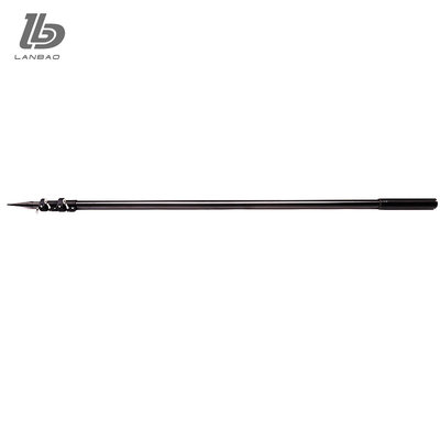Light Weight Carbon Fiber Outrigger Poles For Sports Fishing Anodised Tips
