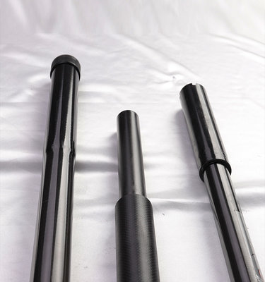 Light Weight Carbon Fiber Outrigger Poles For Sports Fishing Anodised Tips