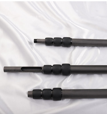 High Stiffness Fiberglass Extension Pole , Telescoping Fiberglass Tubing 12ft Insulation