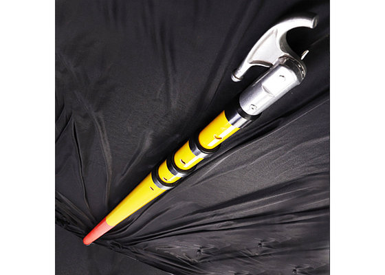 Wear Resistance Carbon & Fiberglass Hybrid Composite Pole With Clamp