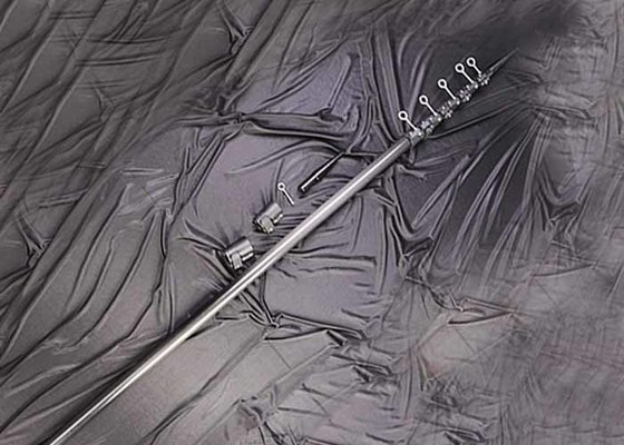 UV - Resistant Fishing Boat Outriggers , Tapered Carbon Fiber Tubes