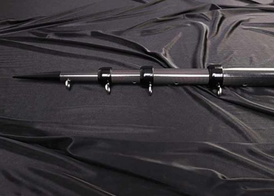 Custom Made Telescopic Outrigger Poles , 12 Foot Portable Fishing Outriggers