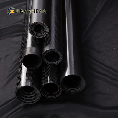 3 Inch 3k Fiberglass Mast Telescopic Carbon Fiber Tube