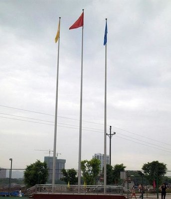 8m 9m Length Tapered Flag Telescoping Fiberglass Pole