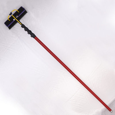 Telescoping 3K 15m Carbon Fiber Extension Pole With Goose Neck