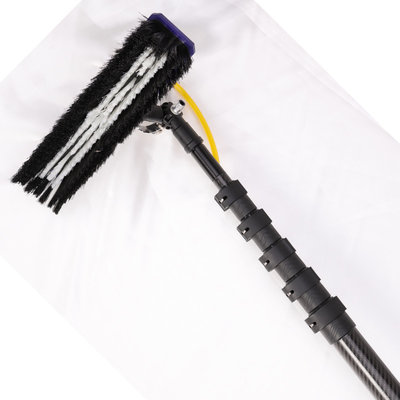 15m 3k Carbon Fiber Telescoping Pole For Water Fed Cleaning